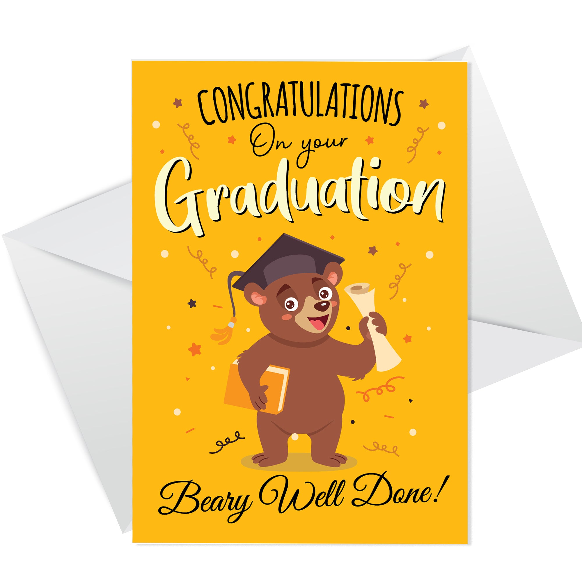 Congratulations On Your Graduation Beary Well Done Cards – Red Ocean Gifts