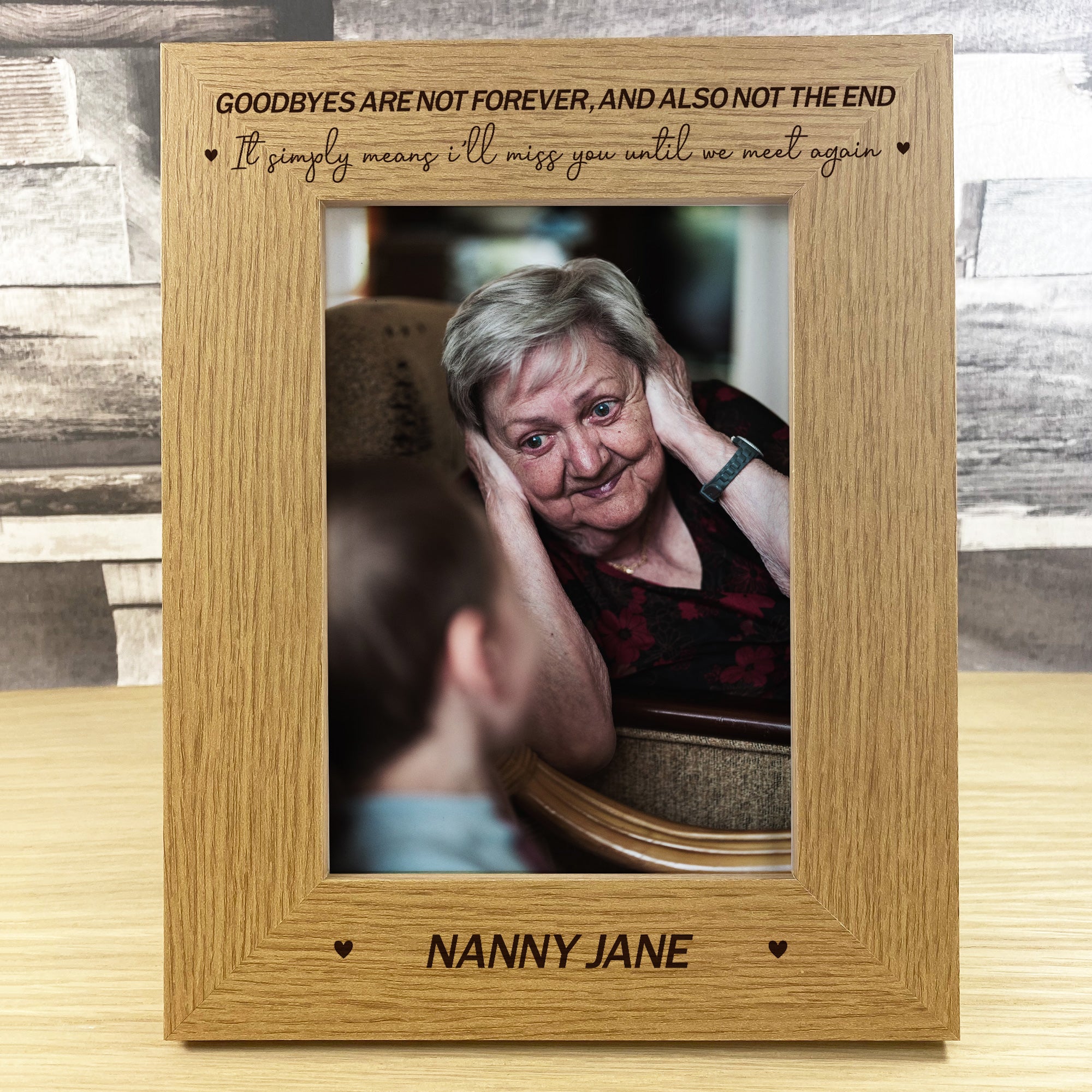 Special Memorial Photo Frame In Memory Of Mum Dad Nan Nanny – Red Ocean ...