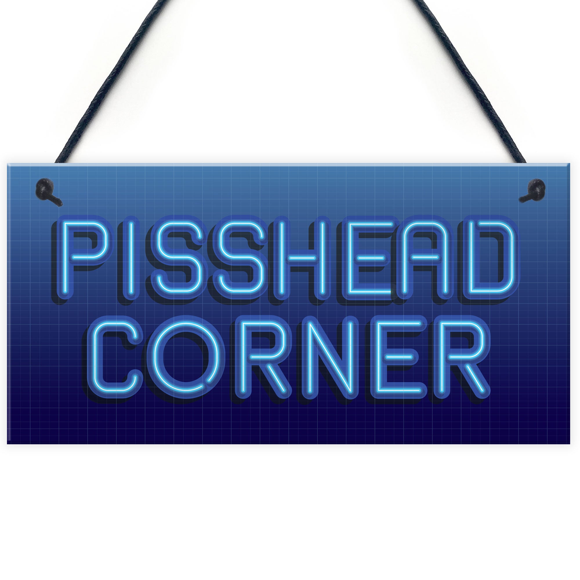 Funny Rude Home Bar Sign Man Cave Garage Shed Plaque Alcohol – Red ...