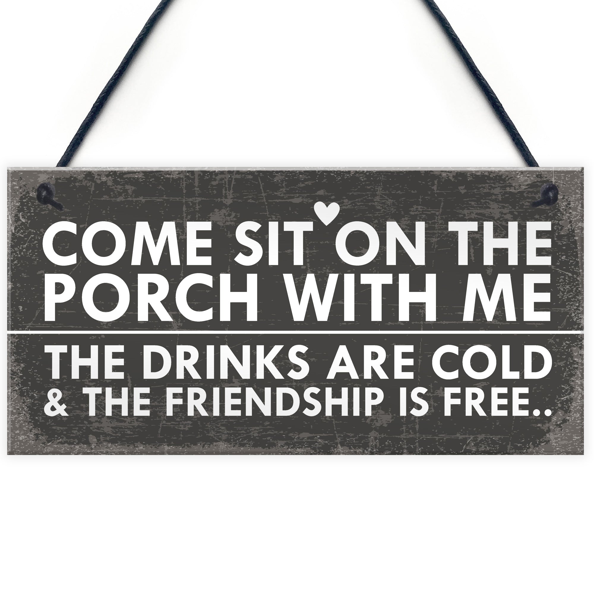 Sit On The Porch Shabby Chic Wall Signs Garden Shed Plaques – Red Ocean ...