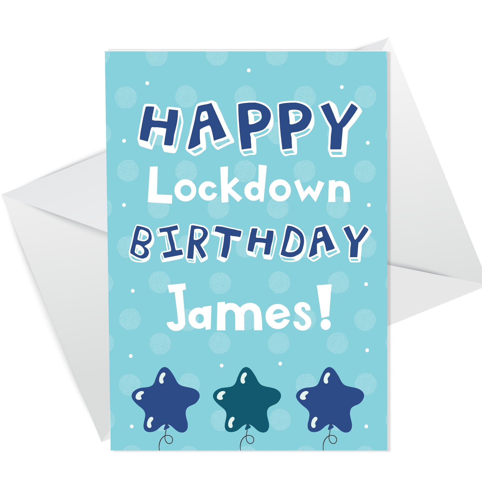 Personalised Happy Lockdown Birthday Card For Him Dad Uncle – Red Ocean ...